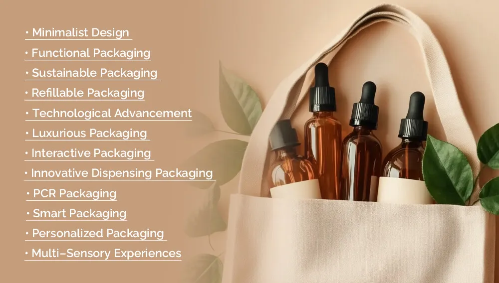 Top 12 Cosmetic Packaging Trends in 2025 & 2026