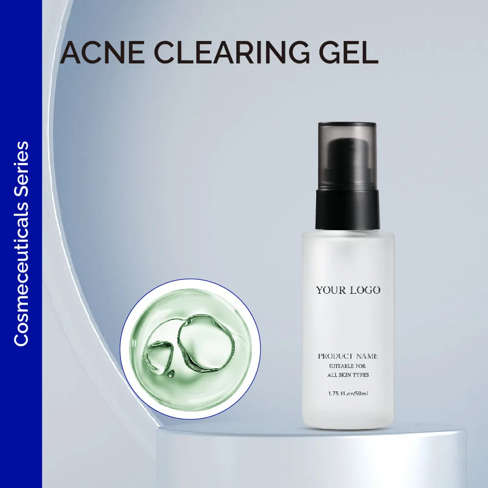 White Label Acne Clearing Gel | Rixin Cosmetics